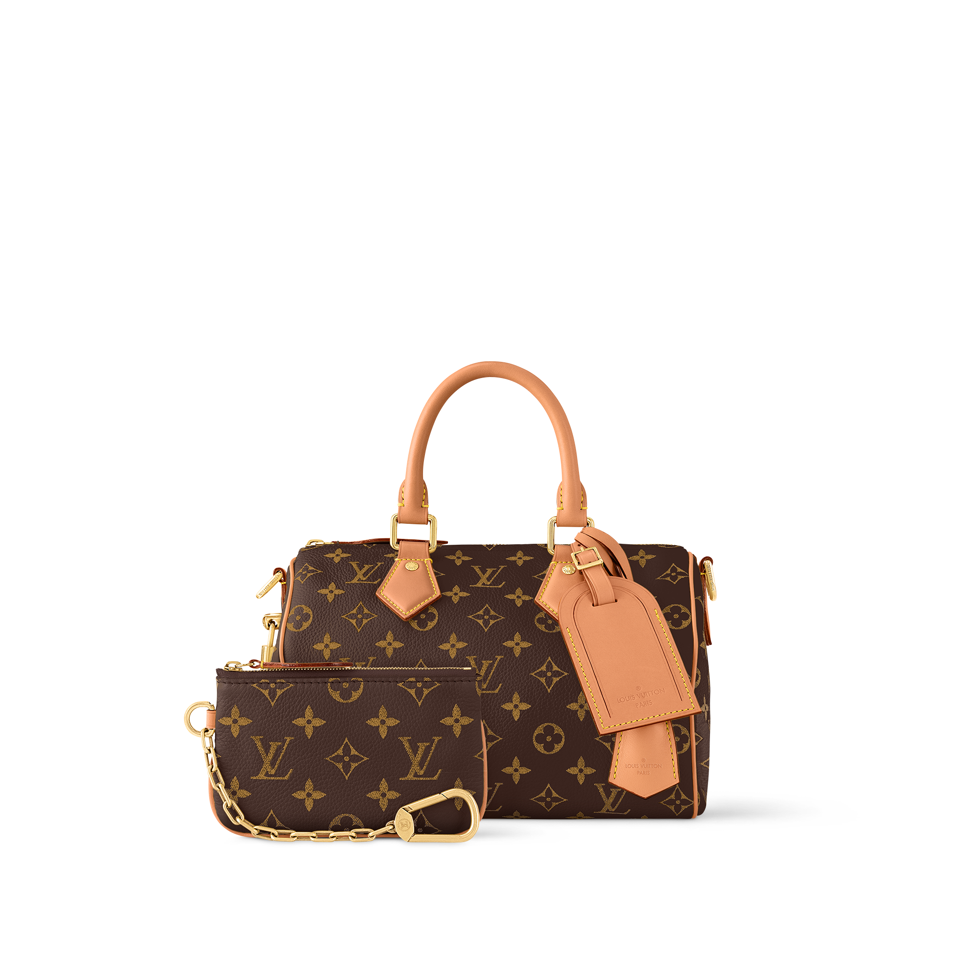 Speedy P9 Bandoulière 25 Bag - Luxury Autres Cuirs Monogram Brown | LOUIS VUITTON